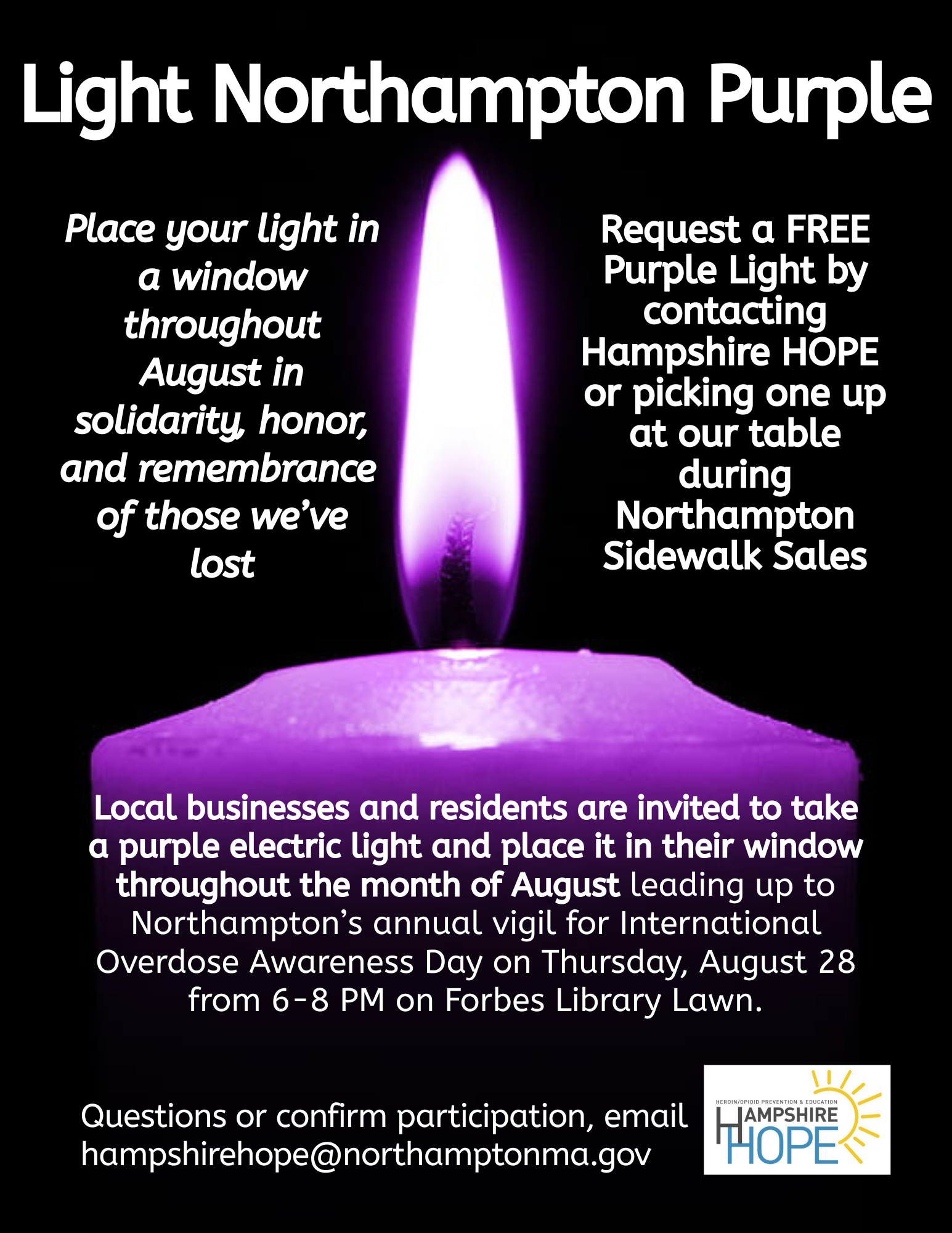 Honoring Overdose Awareness Month - Collaborative for Educational Services